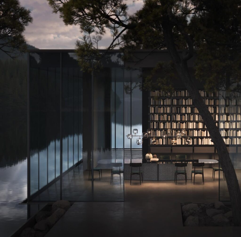 Glass has its own history - Tonelli design
